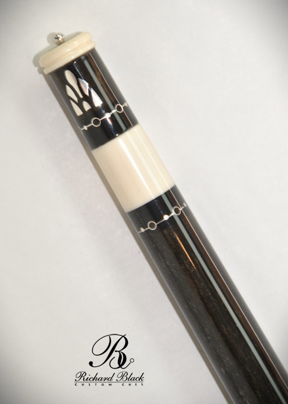 Cathedral Cue designed by Richard Black, Black Cues Custom Crafted Cuemaker