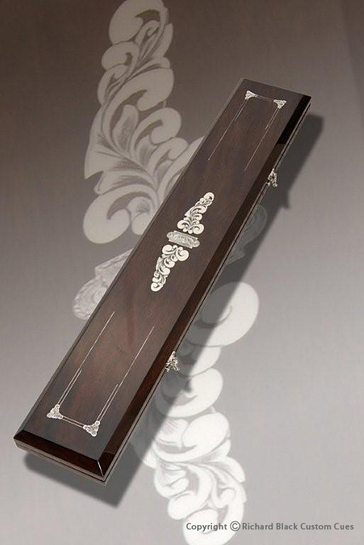 Richard Black's Ivory Crown Cue, Custom Designed Pool Billiard Cues