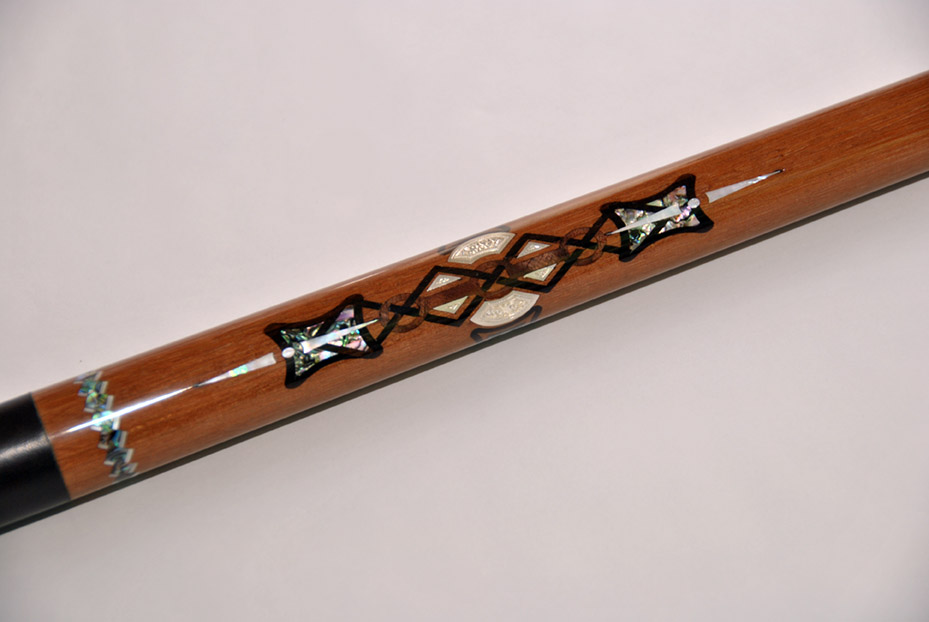 Twisted Cue designed by Richard Black, Black Cues Custom Crafted Cuemaker